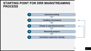 Case study on Mainstreaming DRR | PDF