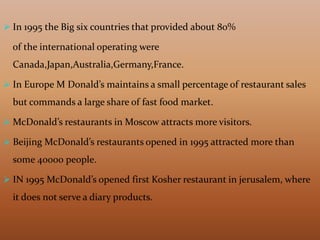 Case study on mc donald’s (2)(1) | PPTX
