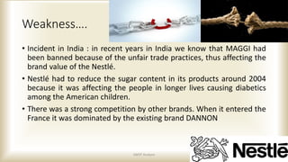 Case study on Nestle | PPTX