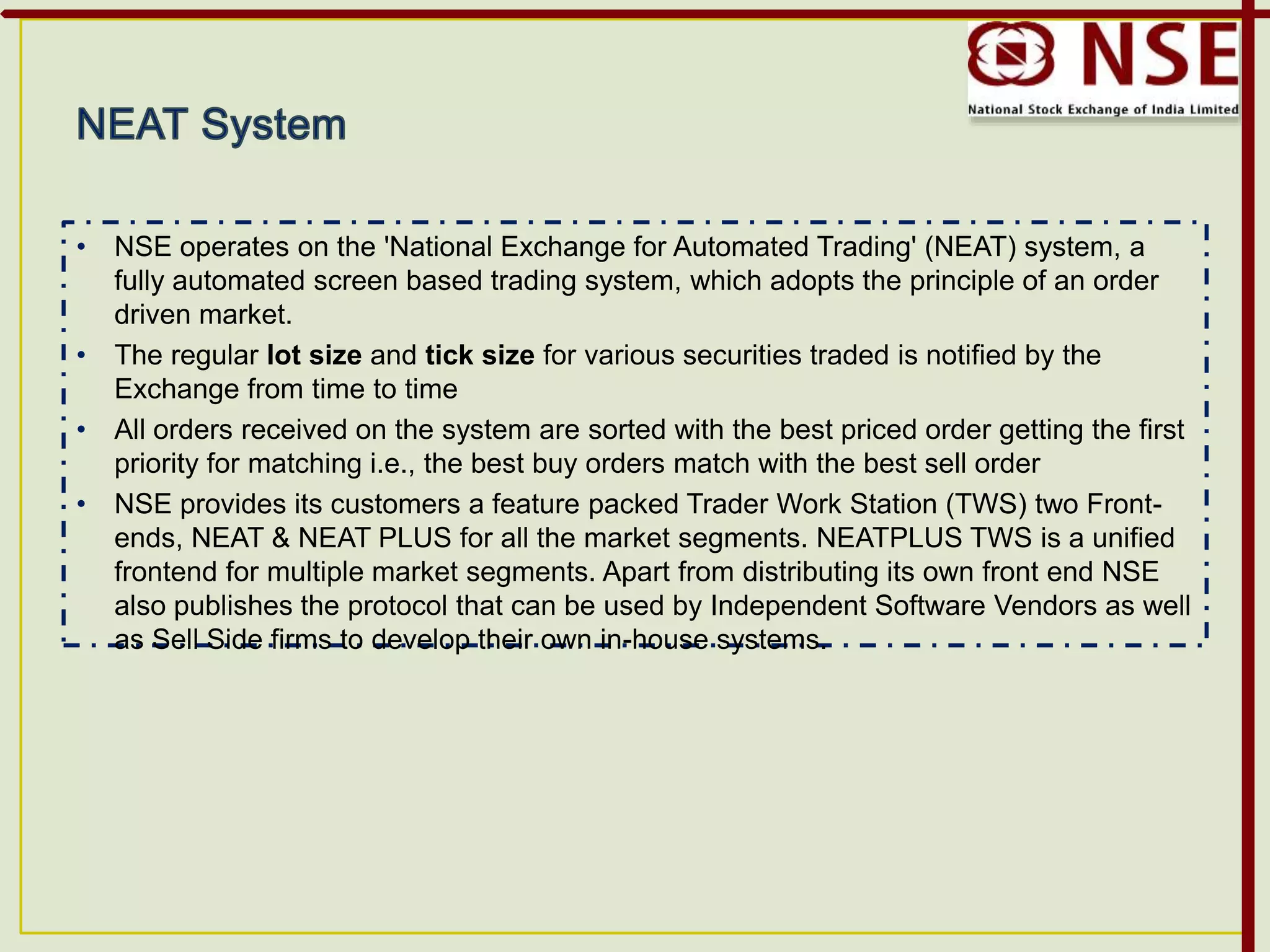 Case study on nse | PPTX