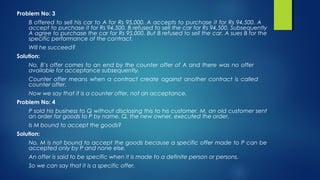 Case study on Business Law | PPT
