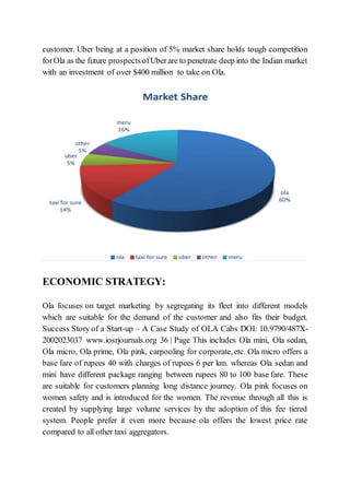 Case study on ola | DOCX