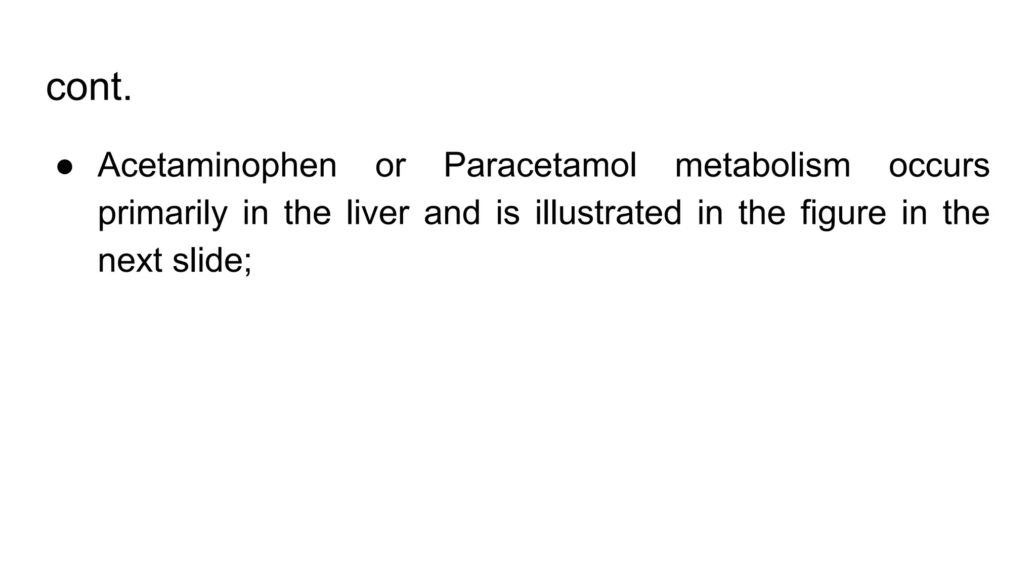 Case Study On Paracetamol Poisoning Acetaminophen Toxicity Pptx