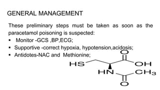 Case study on paracetamol poisoning(Acetaminophen toxicity) | PPTX
