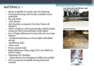 Case study on passive cooling and heating | PPTX