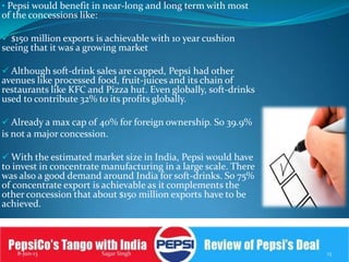 Case study on pepsi | PPTX