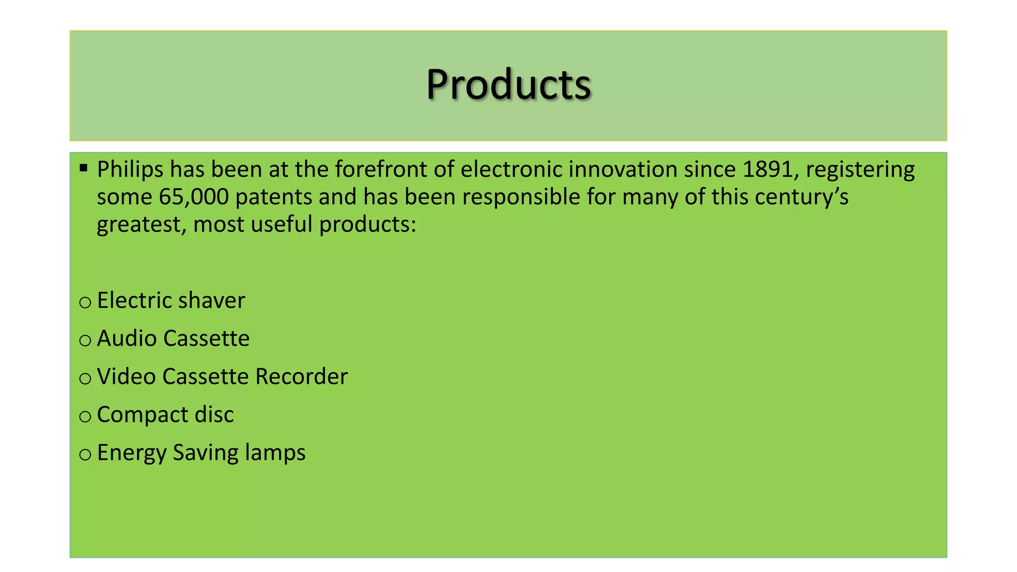 Case study on philips by Mudasir ali | PPTX