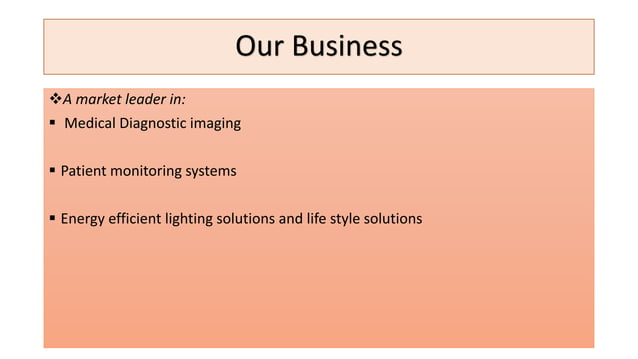 Case study on philips by Mudasir ali | PPTX | Business Administration | Business