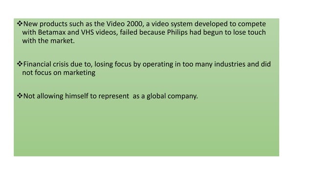 Case study on philips by Mudasir ali | PPTX | Business Administration | Business