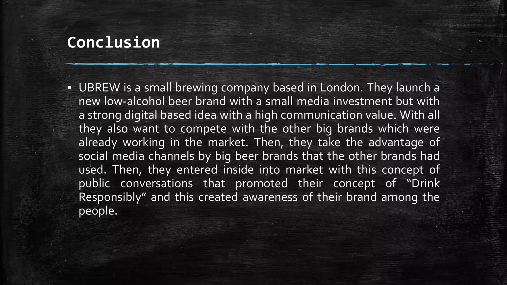 Responsibly, the beer | PPT