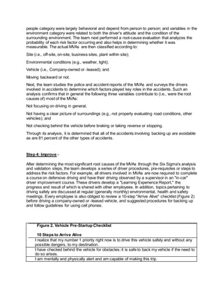 Case study on road accidents | DOCX