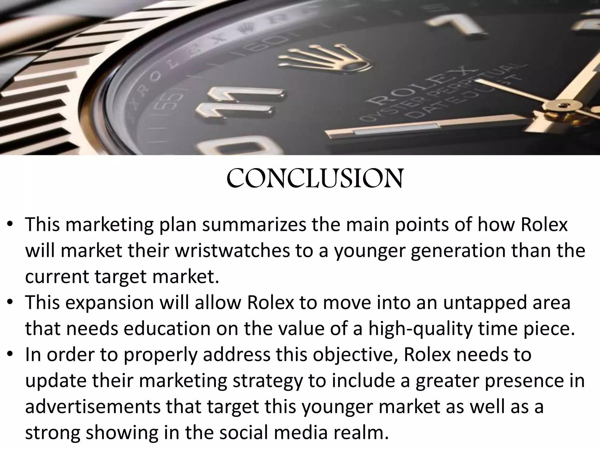 Case study on rolex | PPTX