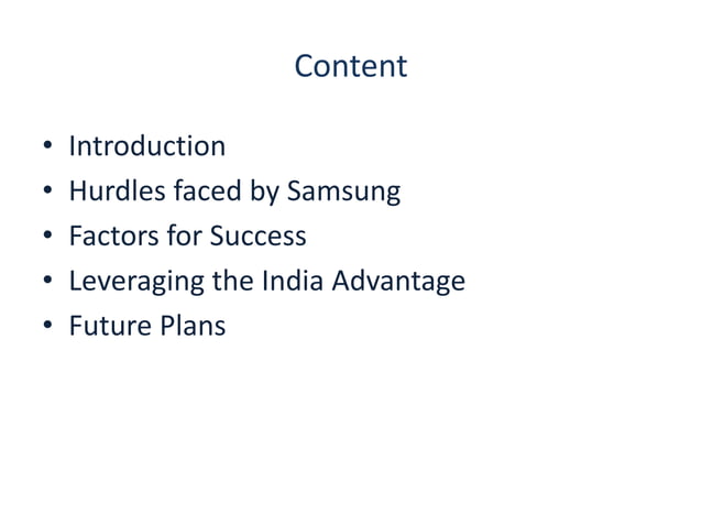 Case study on_samsung | PPT