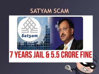 Case study on scams in india | PPTX