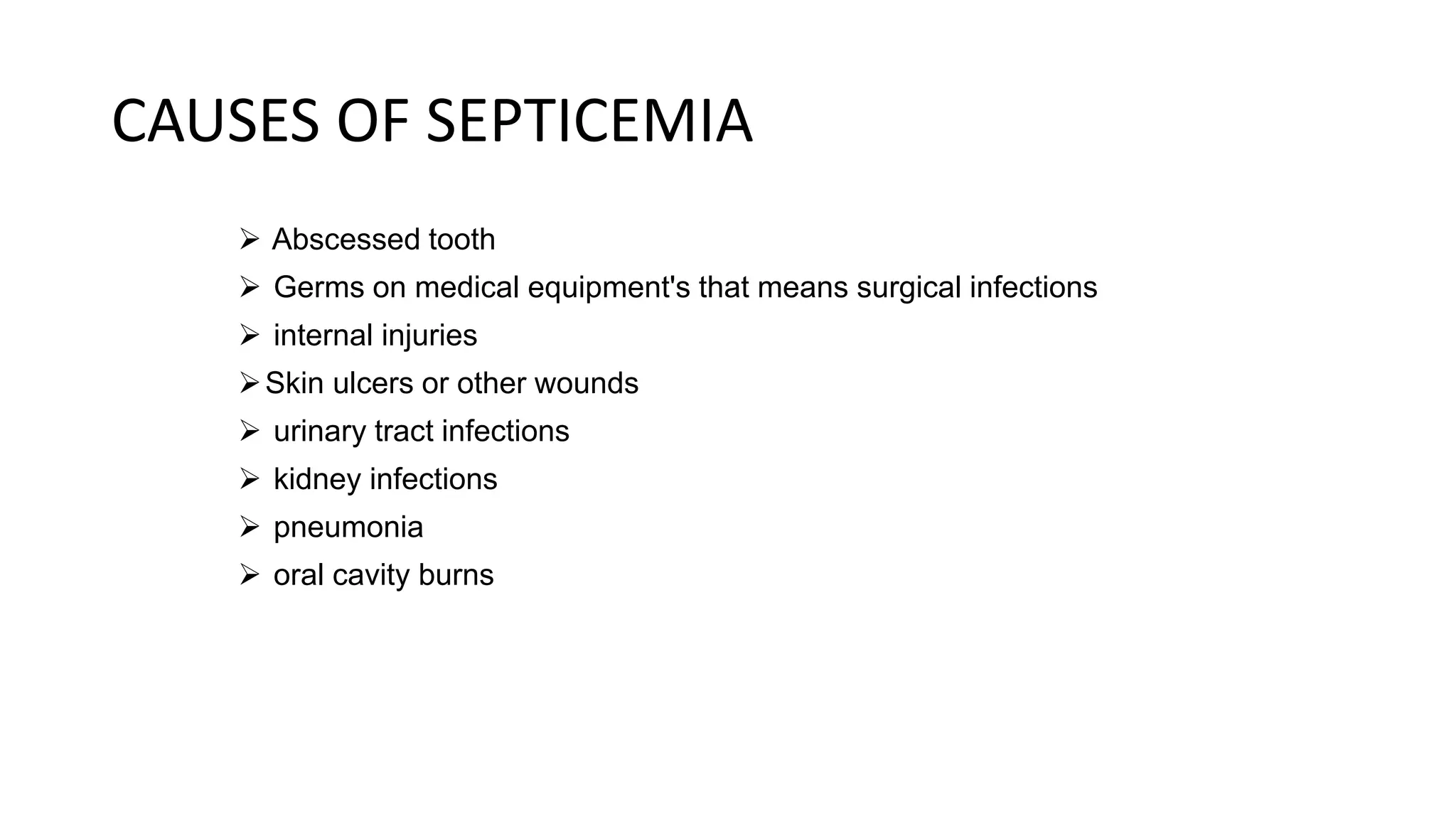 Case Presentation on Septicemia PPTX... | PPTX