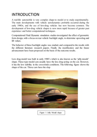 Case study on shape optimization for fast back | DOCX