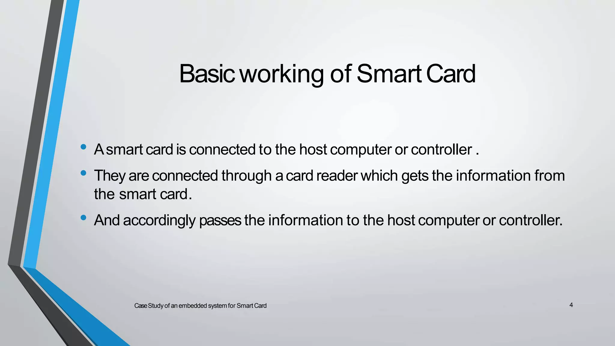 Case study on smart card (embeded system) based on IOT | PPTX