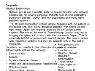Case study on spleenomegaly with portal hypertension | PPTX