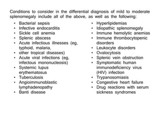 Case study on spleenomegaly with portal hypertension | PPTX