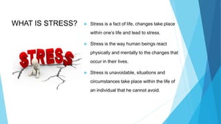 Case study on stress at work final | PPTX
