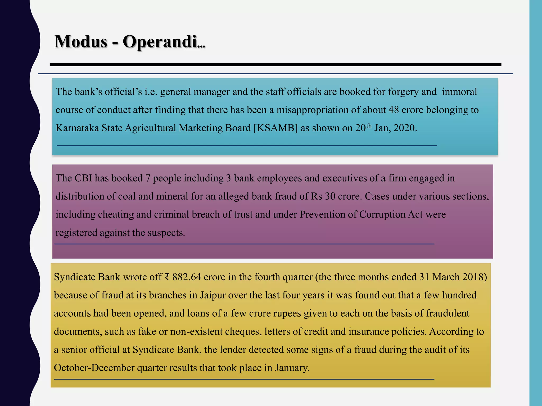 Case study on syndicate bank | PPTX