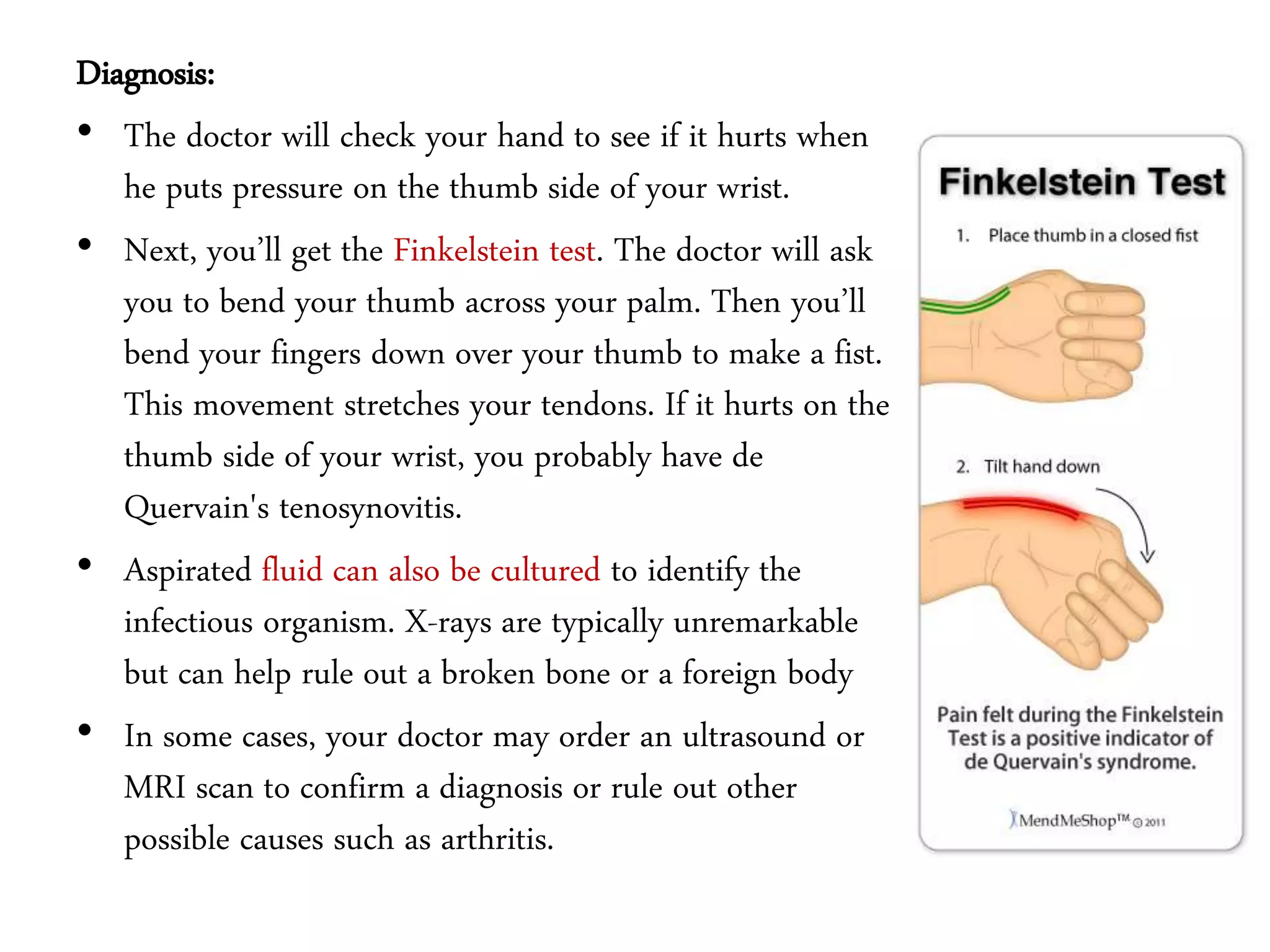 Case study on tenosynovitis | PPTX