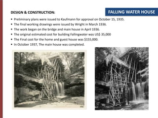 The Falling Water House Case Study | PPTX