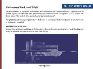 The Falling Water House Case Study | PPTX
