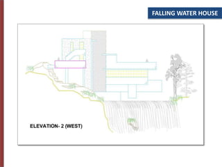 Falling Water West Elevation