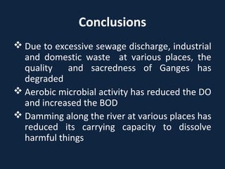Case study on the river Ganga by ISM Ravi Kiran JP (Defining ...
