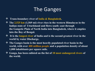 Case study on the river Ganga by ISM Ravi Kiran JP (Defining ...