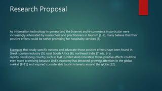 Case study on tourism | PPTX