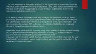 Case study on tourism | PPTX