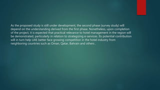 Case study on tourism | PPTX