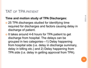 Case study on TPA in Hospital,.pptx