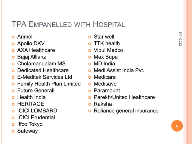 Case study on TPA in Hospital,.pptx