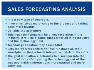 Case study on trend and sales forecasting analysis - levis | PPTX