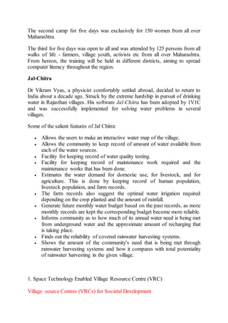 Case study on village devp. | DOCX