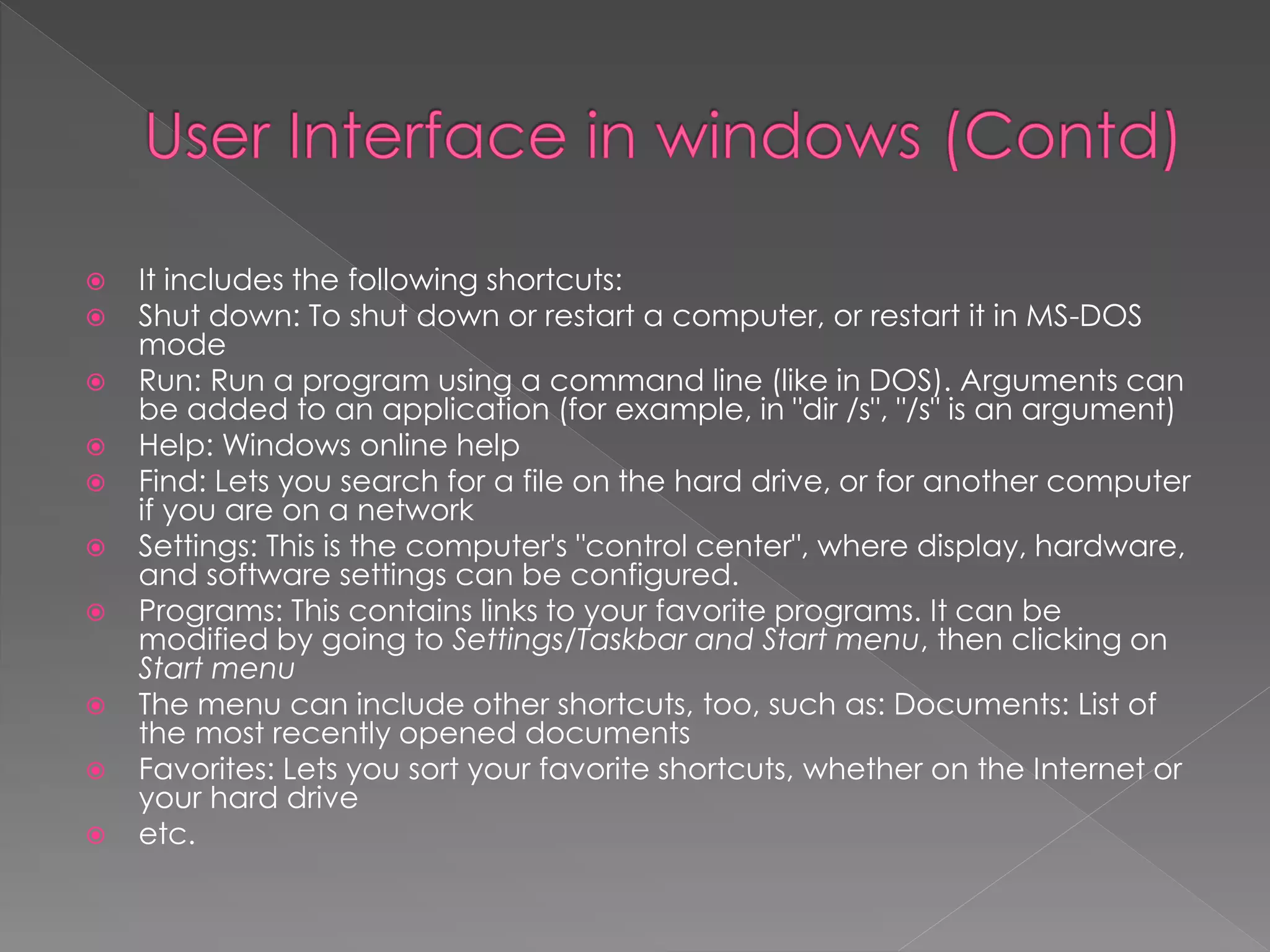 Case study operating systems | PPT