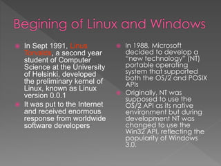 Case study operating systems | PPT