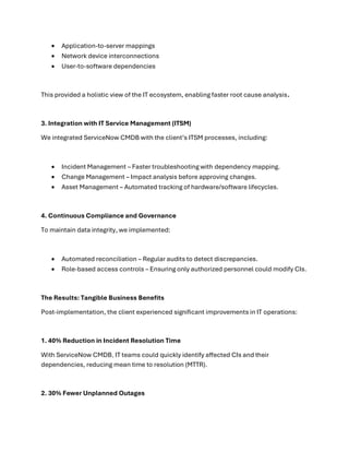 Case Study Optimizing IT Operations with ServiceNow CMDB.pdf