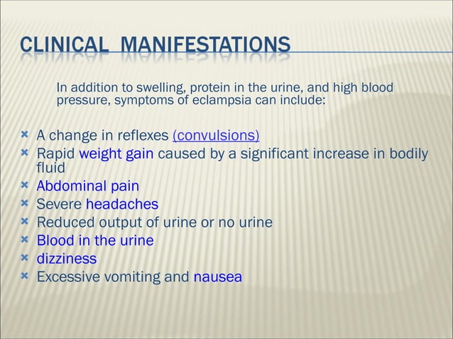 Case Study of Eclampsia | PPT | Pregnancy | Reproductive Health
