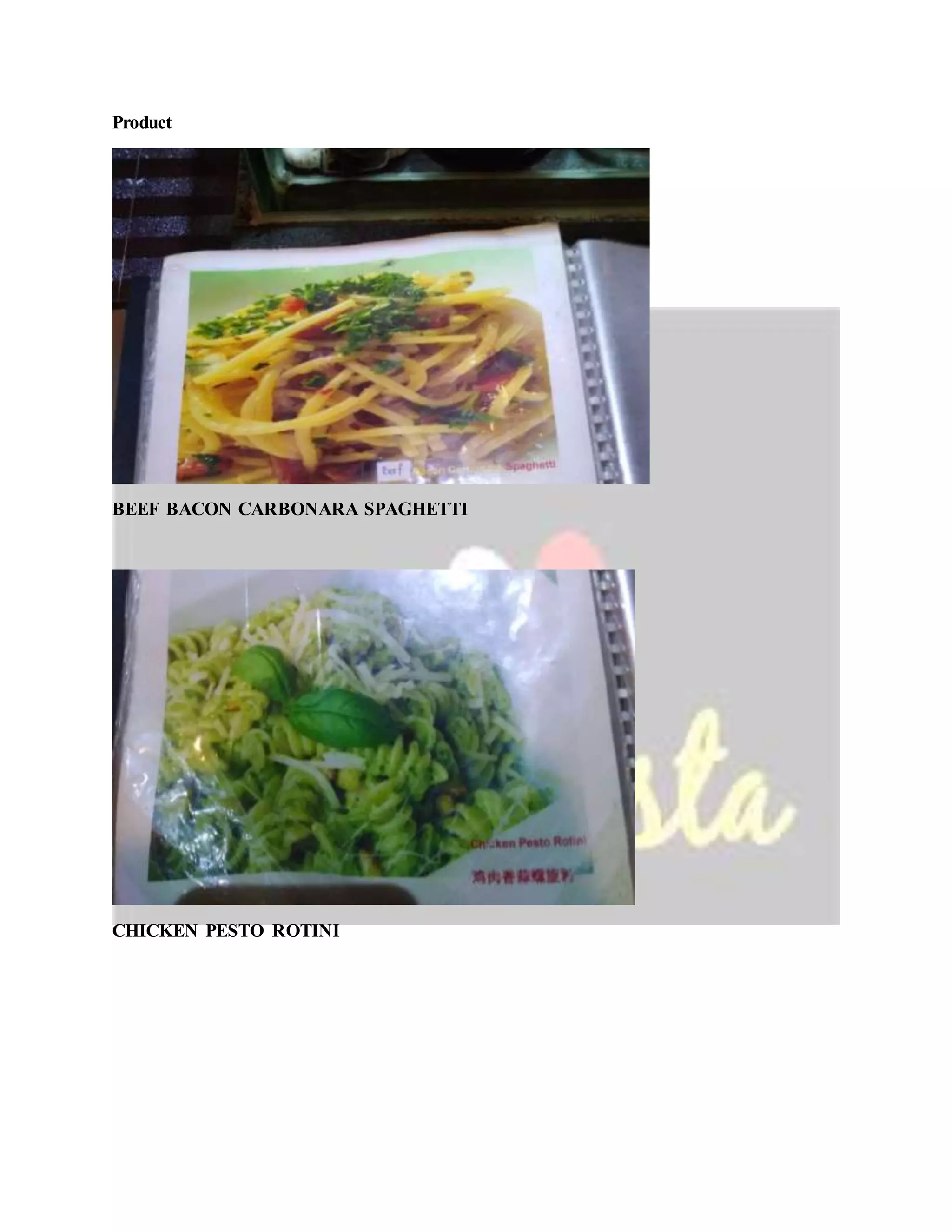 CASE STUDY ENT530 (PASTA PASTA) | DOCX