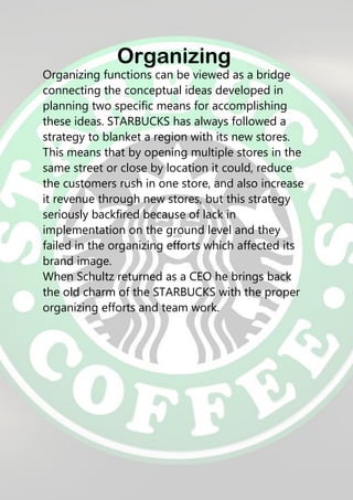 Case study on Starbucks | PDF