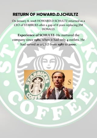 Case study on Starbucks | PDF