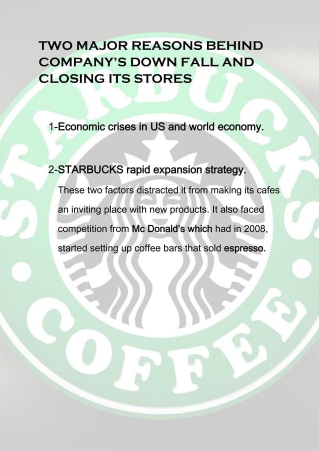 Case study on Starbucks | PDF