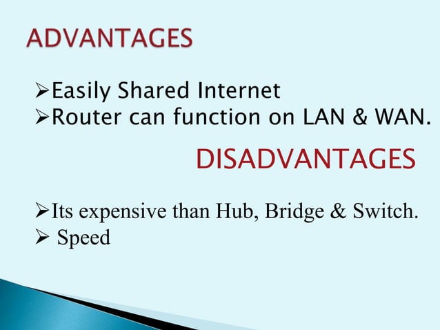 networking device router,switches & bridges | PPTX
