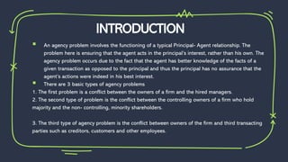 TUNNELING V/s AGENCY EFFECT: A CASE STUDY OF ENRON & SATYAMpptx | PPT