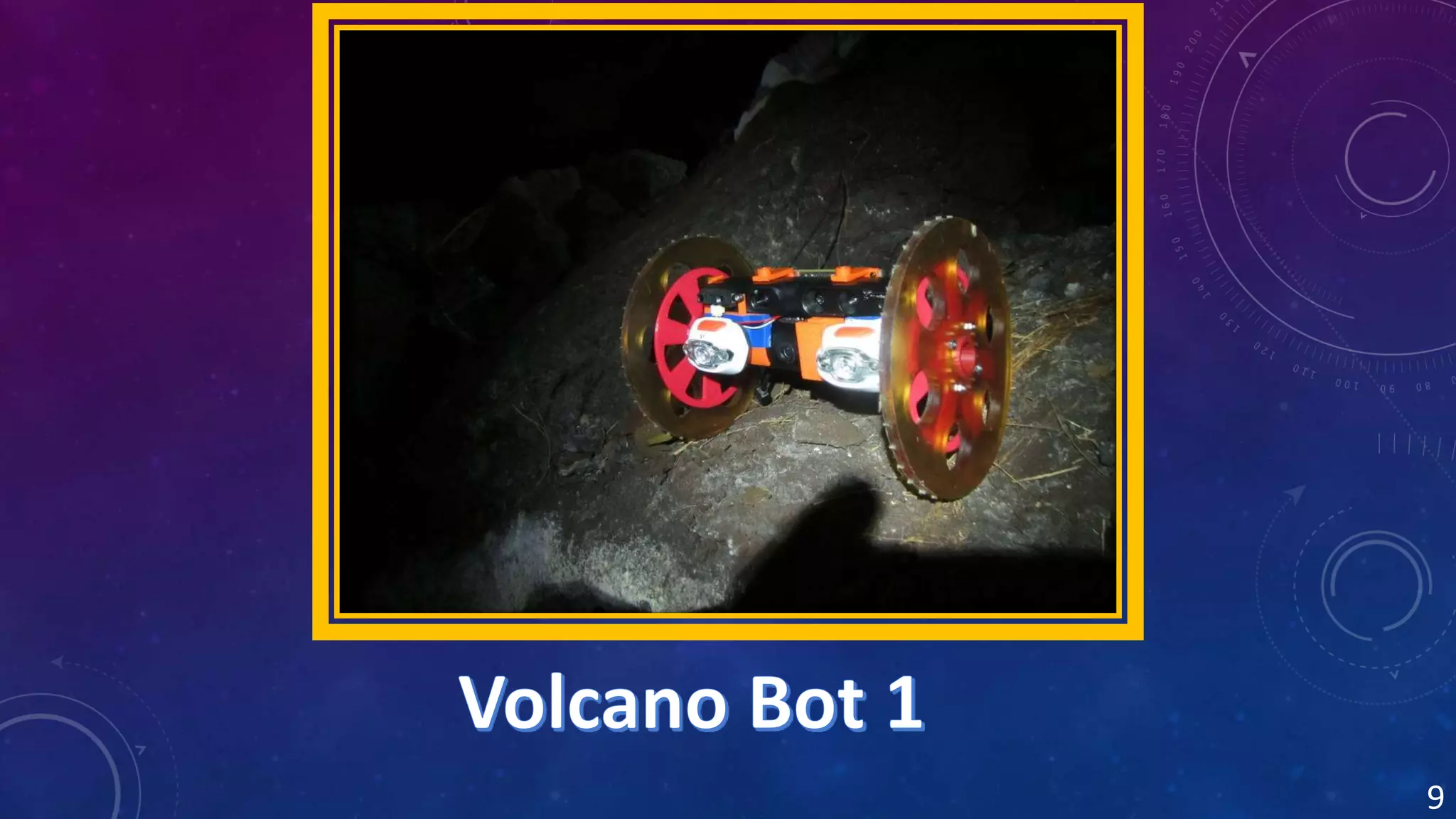 Exploration of Volcanos by using the robots ppt. | PPTX