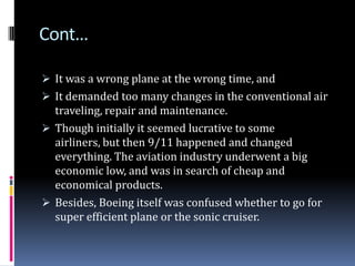 Case study presentation on Boeing | PPTX